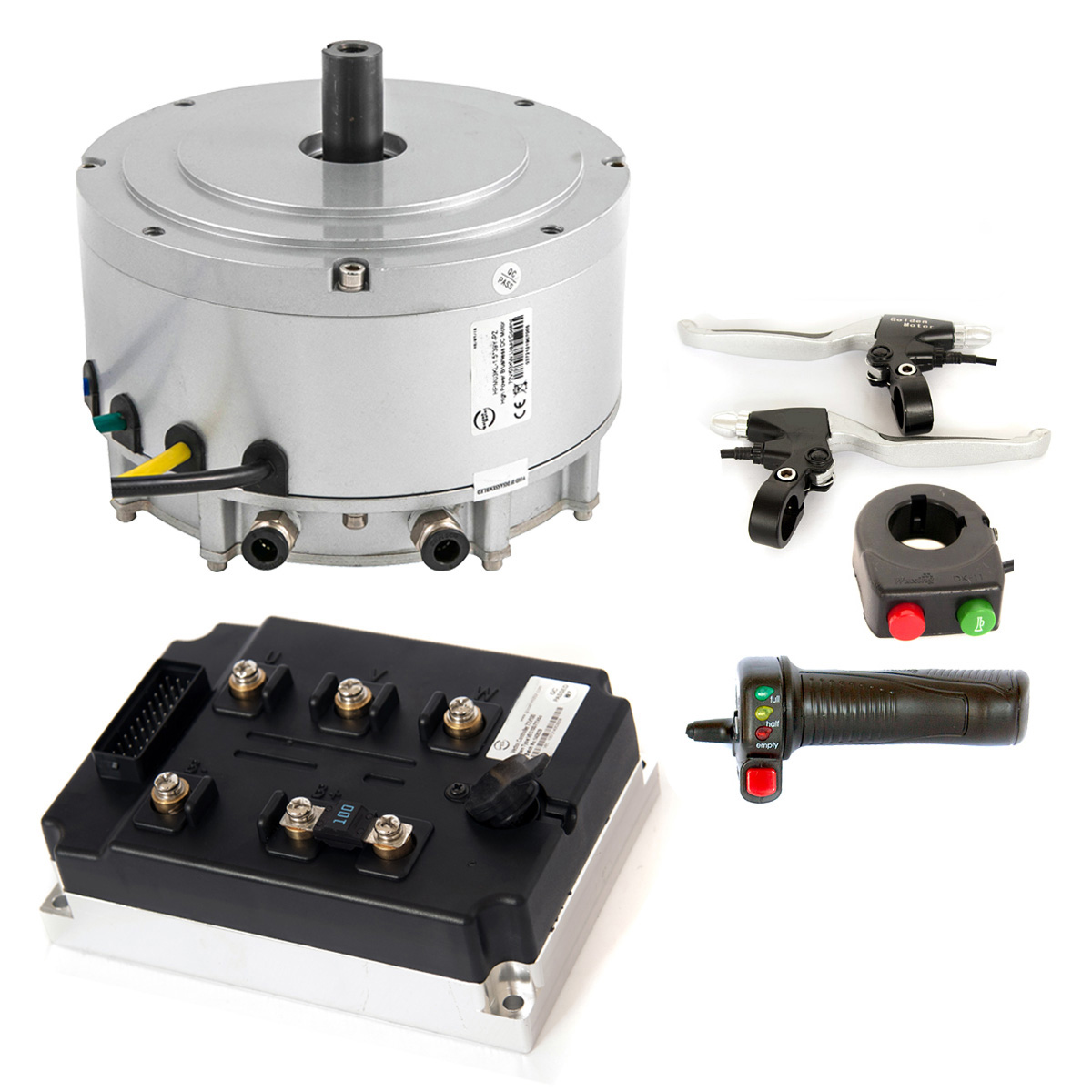 3kW BLDC Motor For Electric Vehicle, Water Cooling | Brushless.com